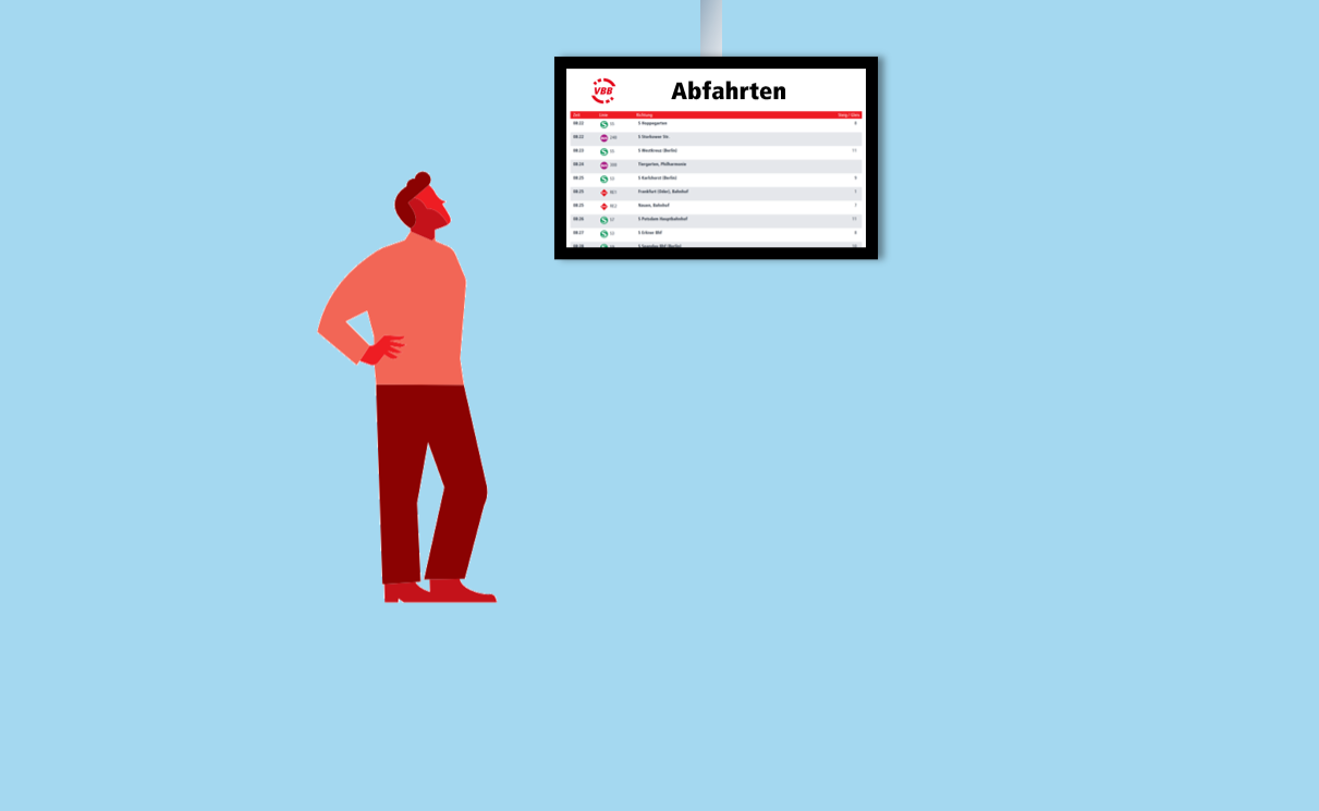 Der VBB-Abfahrtsmonitor | VBB Unternehmen